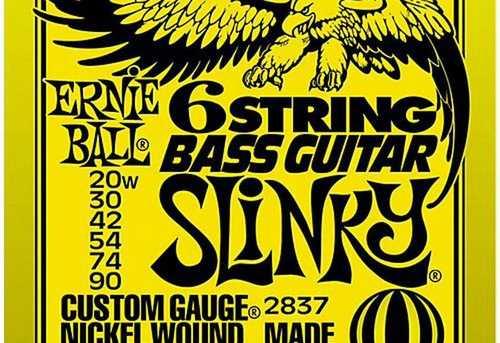 Струны для бас-гитары Ernie Ball 2837