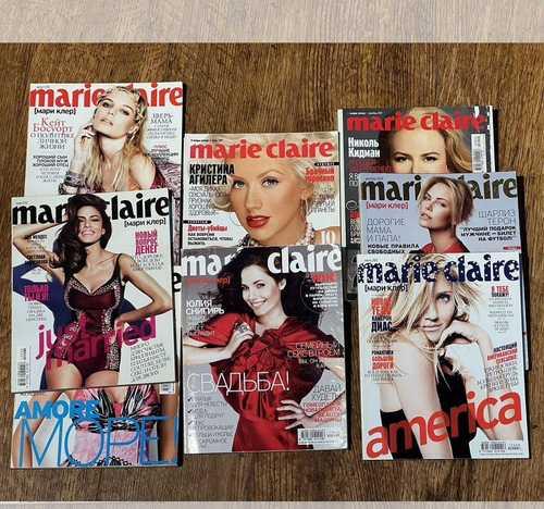 Журналы marie claire (мини формат)