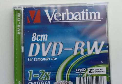 Диск DVD-RW новый