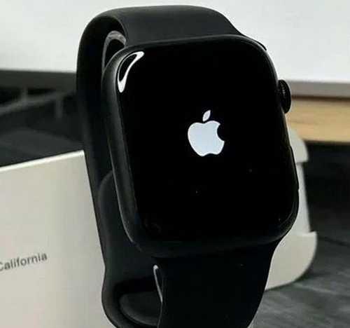 Часы apple watch с яблоком