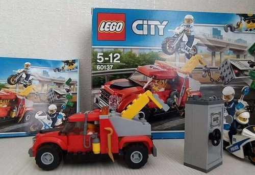 Lego City побег на эвакуаторе Эксклюзив