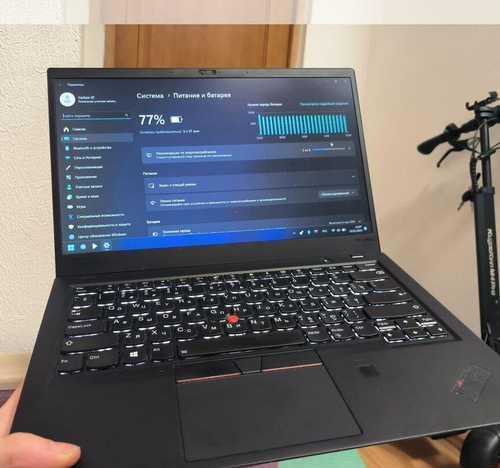 Лёгкий ноутбук из космоса Lenovo Thinkpad