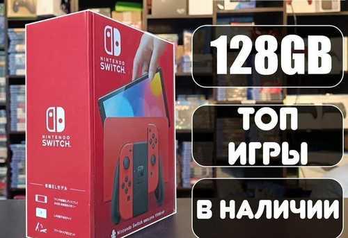 Nintendo Switch oled Mario Red Edition 128 GB