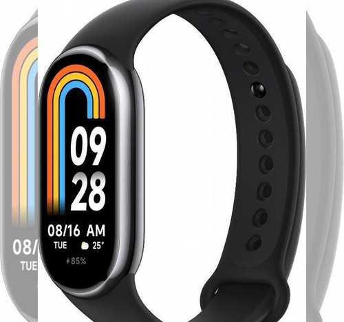 Умный браслет Xiaomi Mi SMART Band 8, черный (рст)