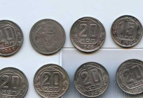 Монеты СССР 1931-1957 (рамочники, щитовики)