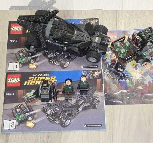 Lego DC comics super heroes 76045 бэтмобиль