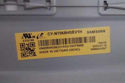 Телевизор Samsung ue65tu8500u (по блочно)