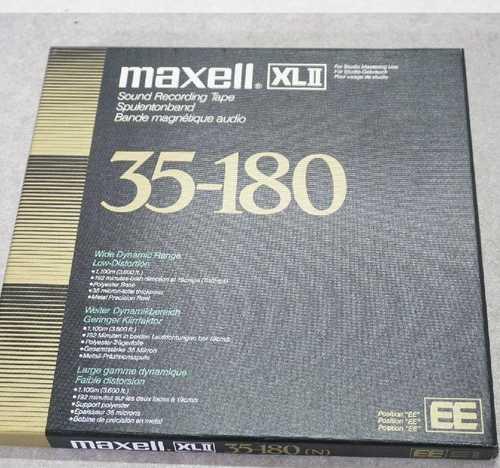 Продам Новую катушку Maxell XL II 35-180 position