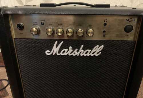 Комбоусилитель marshall mg15 gold