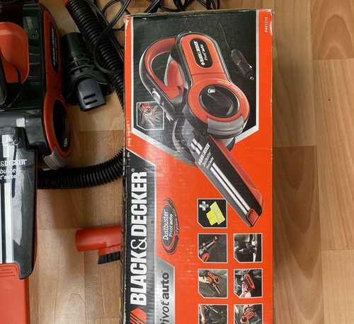 Автомобильный пылесос black decker