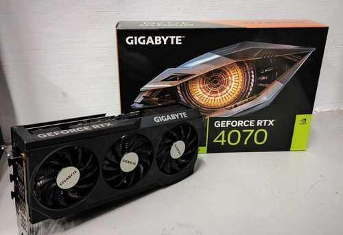 Новые RTX 4070 12GB Gigabyte Видеокарта