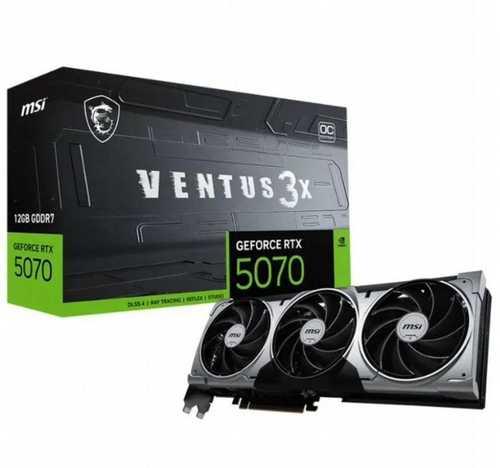 MSI GeForce RTX 5070 12G ventus 3X