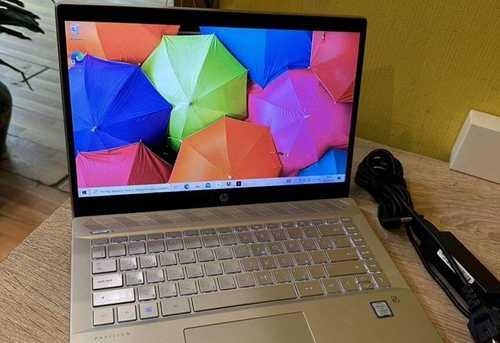 Ультрабук HP LapTop 14 Core i3-8130/4/1000/1gb/FHD