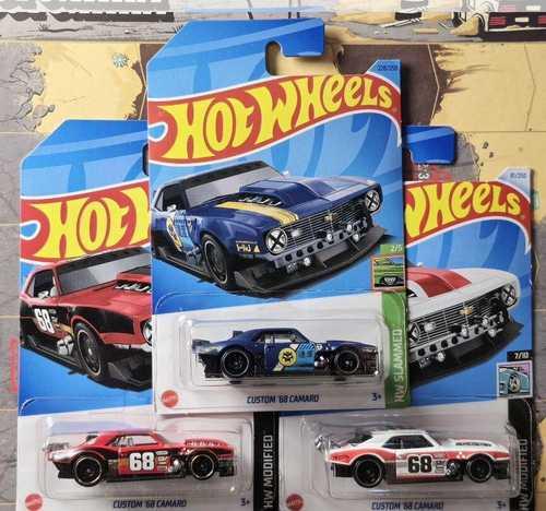 Hot Wheels '68 Custom Chevrolet Camaro 1:64