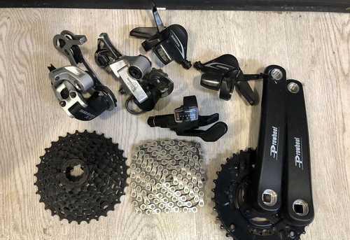 Переключатели манетки shimano sram 8скоростей