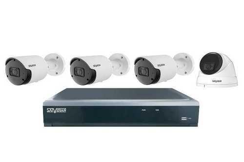 Система видеонаблюдения 4 камеры