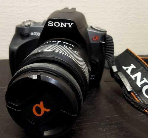 Цифровой фотоаппарат sony alpha 330