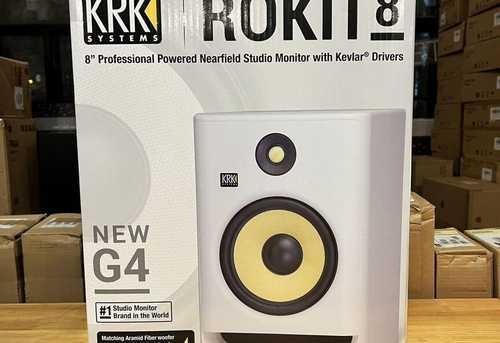 KRK rokit 8 RP8G4WN White