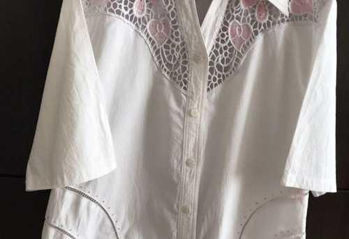 Рубашка женская,100% cotton,размер 54-56