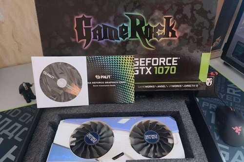 Видеокарта GTX 1070 Game Rock- в идеале