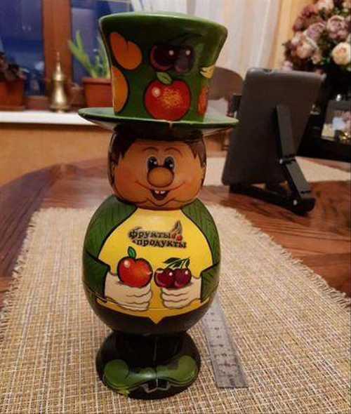 Матрешка деревянная игрушка винтаж сувенир
