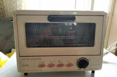 Мини печь тостер sun japan sh-680