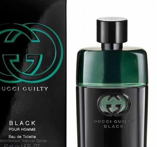 Gucci Guilty Black Pour Homme оригинал распив