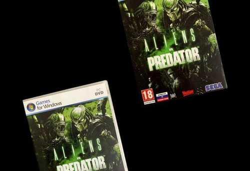 Aliens vs. Predator AvP лицензия Россия DVD-box