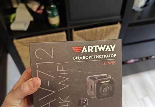 Видеорегистратор atrway av-712, 4k wifi