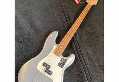 Fender Player Precision Bass Pao Ferro Silver #MX2