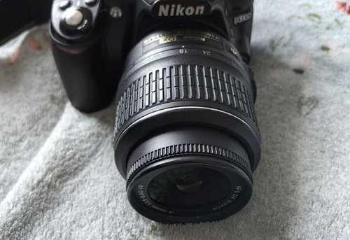 Зеркальный фотоаппарат nikon d3100 + объектив18-55