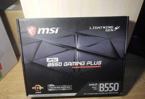 MSI MPG B550 Gaming Plus, SocketAM4, AMD B550
