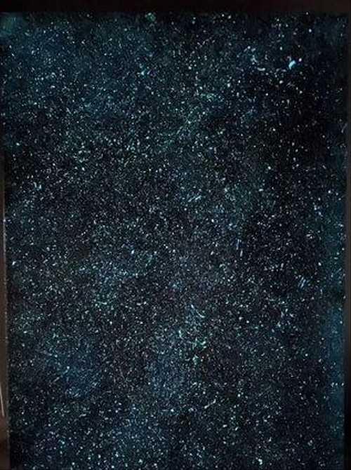 Картина начинающего художника «Звездное небо»