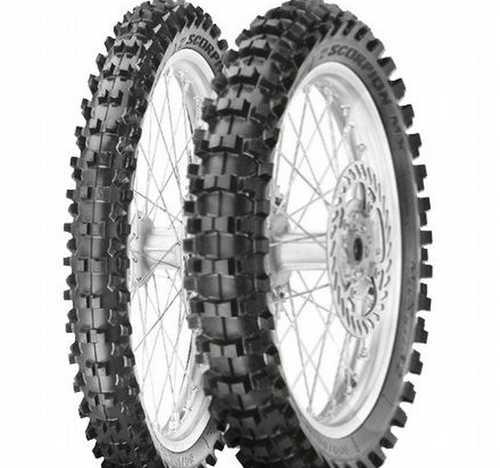 Pirelli Scorpion MX32 Mid Soft 90/100 D14 49M TT Rear NHS 2022, 1шт