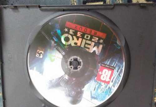 Продам Игровой диск игры "Metro 2033 Redux"