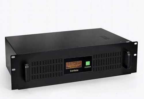Ибп ExeGate ServerRM UNL-1500.LCD.AVR.3SH.RJ.USB.3
