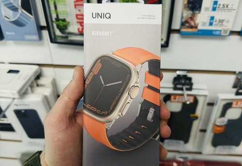 Ремешок Uniq Linus 42,44,45,49mm orange