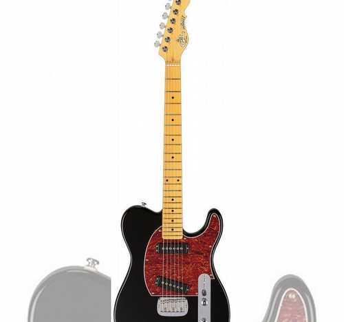 G&L Tribute asat Special Gloss Black MP Poplar