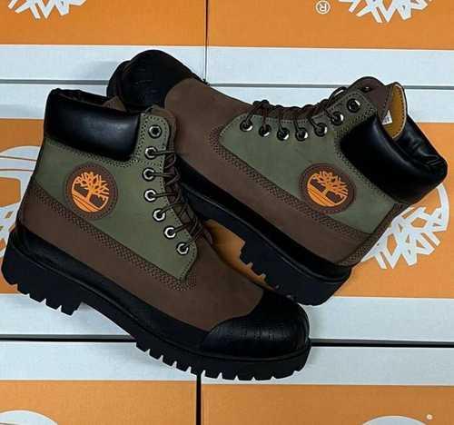 Timberland 6 Inch Rubber Toe Boots