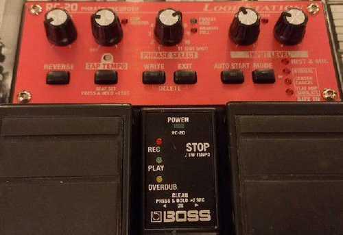 Гитарный лупер, Looper, Loop Station boss RC-20