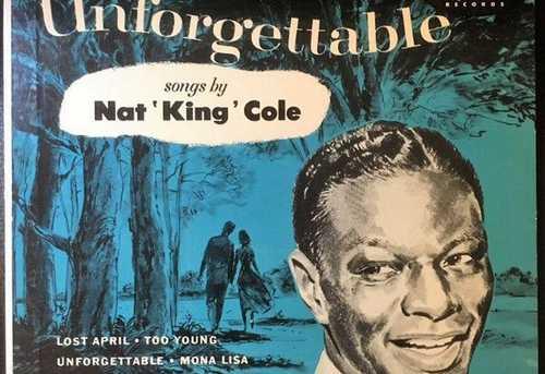 Виниловая пластинка king cole NAT - unforgettable