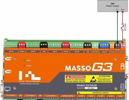 Контроллер фрезерного станка с чпу (Cnc) masso G3