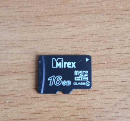 Карта памяти microsd 16gb (10) класс