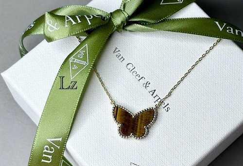 Подвеска 15 мм Van Cleef Lucky Alhambra Butterfly