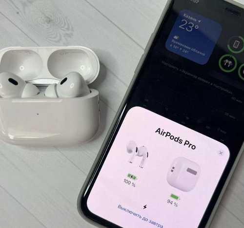 Наушники AirPods Pro 2 Premium (чехол, гарантия)