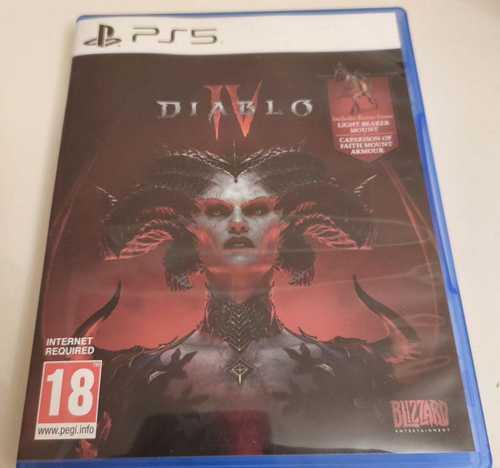 Игры ps5 диск diablo 4