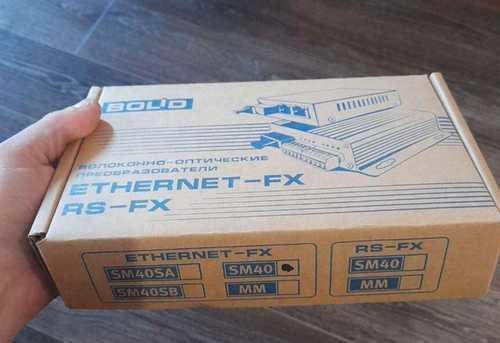 Преобразователь интерфейсов Ethernet-FX-SM40 Болид