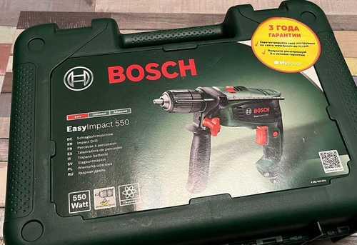 Ударная дрель bosch EasyImpact500