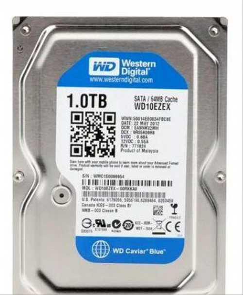 HDD WD Original SATA-III 1Tb WD10ezex Caviar Blue