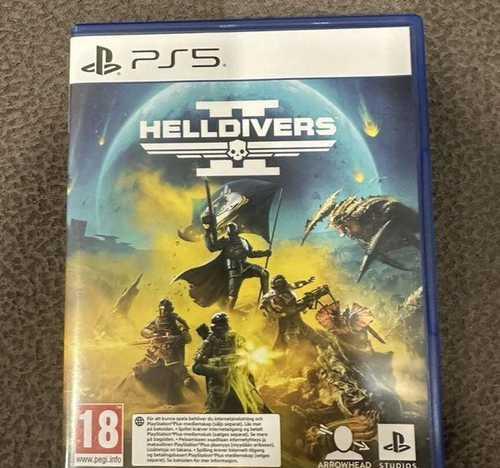 Helldivers 2 ps5 диск